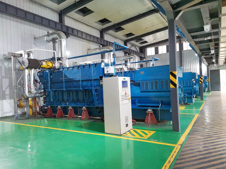 1500KW 1.5MW Natural Gas Biogas Generator Set Power Station Open Container