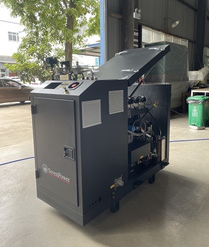 Residential Super Silent Asynchro Water Cooled 8kw 10kva 10kw Natural ...