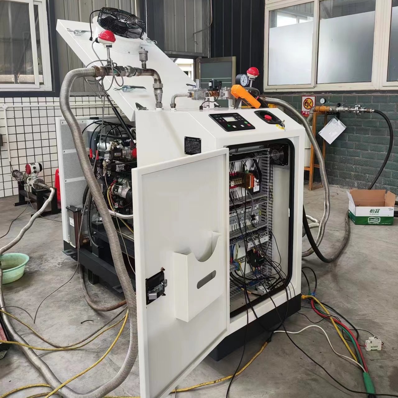 Residential Super Silent Low Noise 8kw 10kva 10kw Natural Gas LPG ...