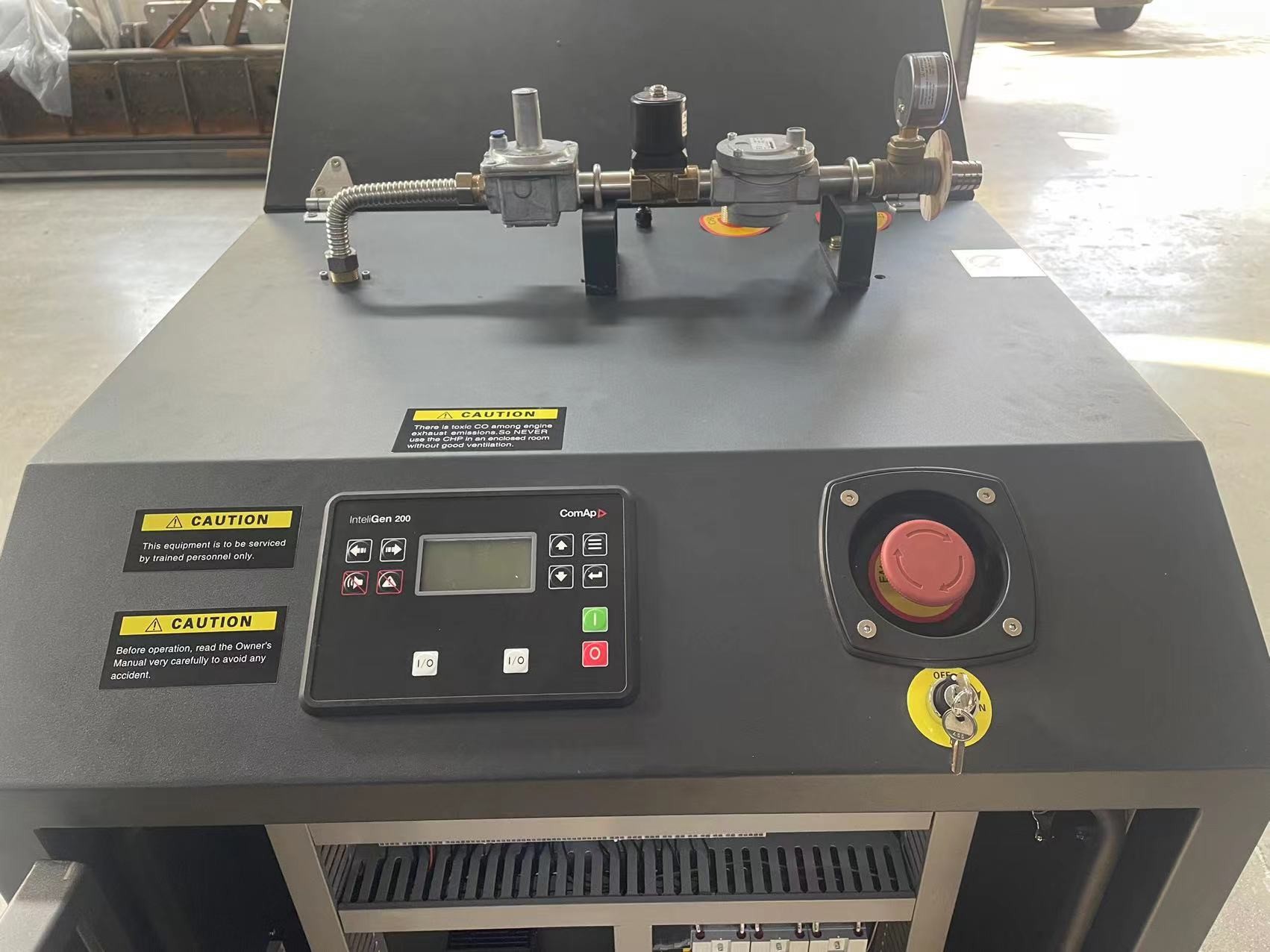 15KW 20KVA Micro CHP , Micro Cogeneration Unit Environmentally Friendly ...