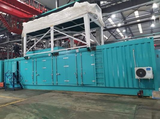 1000KW 1MW Natural Gas Biogas Generator Set Power Station Open Container